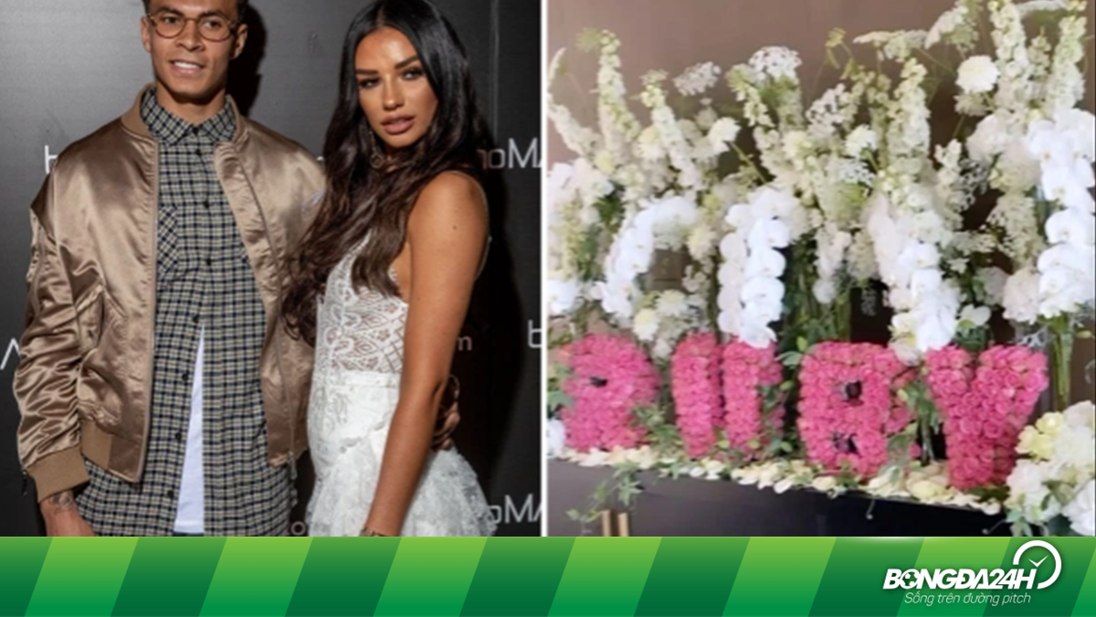 Tiền vệ Dele Alli khiến bạn gái thăng hoa trong ngày sinh nhật