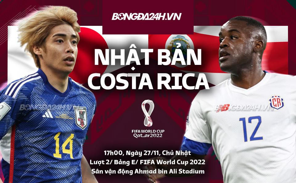 Kết quả bóng đá Nhật Bản vs Costa Rica World Cup hôm nay