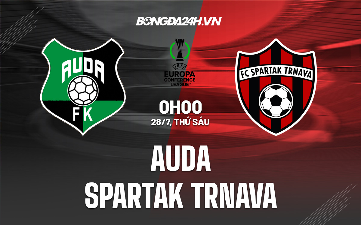Nhận định bóng đá Auda vs Spartak Trnava Conference League