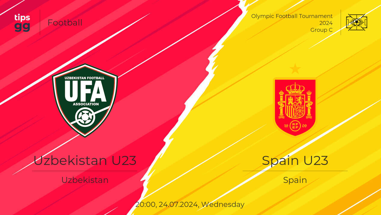 Kết quả bóng đá Uzbekistan vs Tây Ban Nha Olympic hôm nay