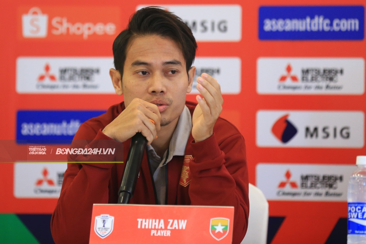 HLV ĐT Myo Hlaing Win: ĐT Việt Nam là ứng viên vô địch ASEAN Cup