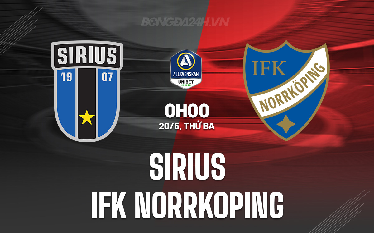 Nhận định bóng đá IK Sirius vs IFK Norrkoping VĐQG Thụy Điển
