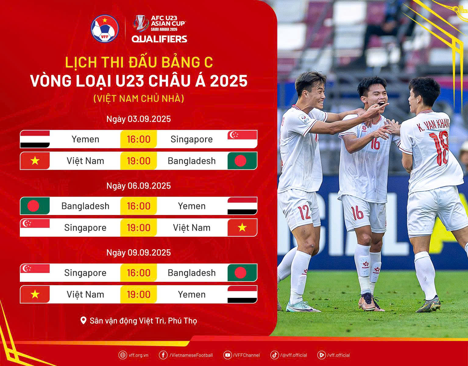 HLV U23 Singapore dành lời khen có cánh cho U23 Việt Nam