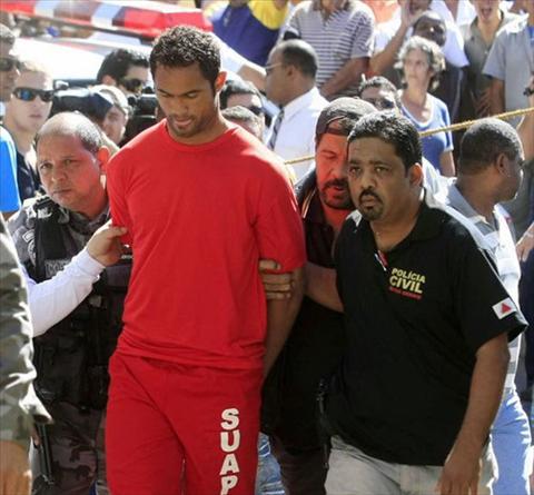 Thủ môn Brazil Bruno giết bạn gái gây bức xúc dư luận