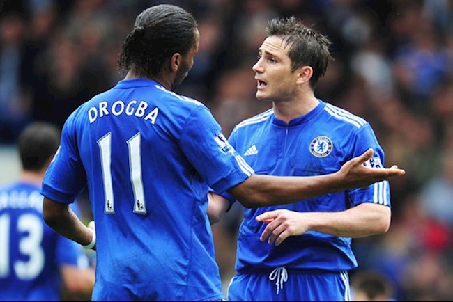 Lampard và Drogba từng hậm hực nhau vì tranh đá pen