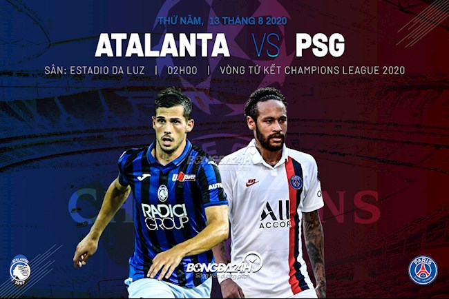 Kết quả Atalanta vs PSG hôm nay 13/8 Cúp C1 châu Âu 2020