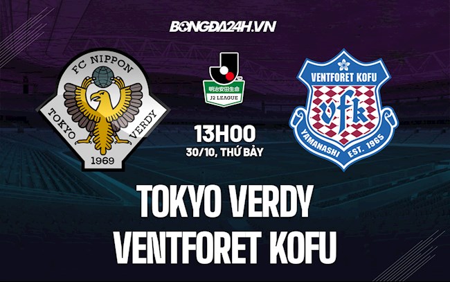 Soi kèo Tokyo Verdy vs Ventforet Kofu Hạng 2 Nhật Bản 2021