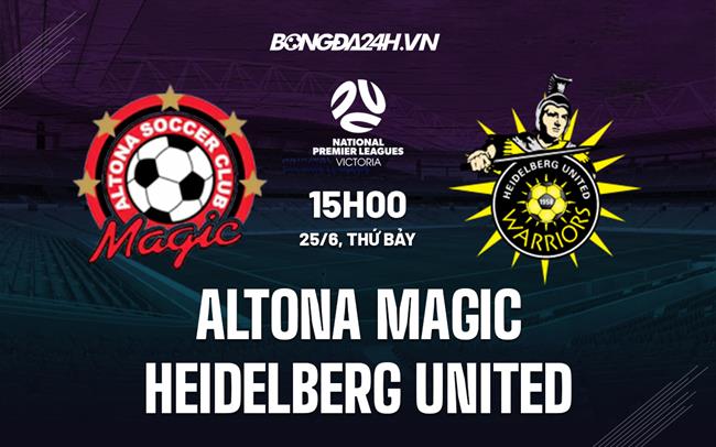 Soi kèo Altona Magic vs Heidelberg United VĐ bang Victoria 2022