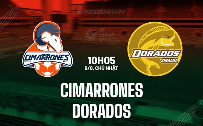 Nhận định bóng đá Cimarrones vs Dorados Hạng 2 Mexico hôm nay