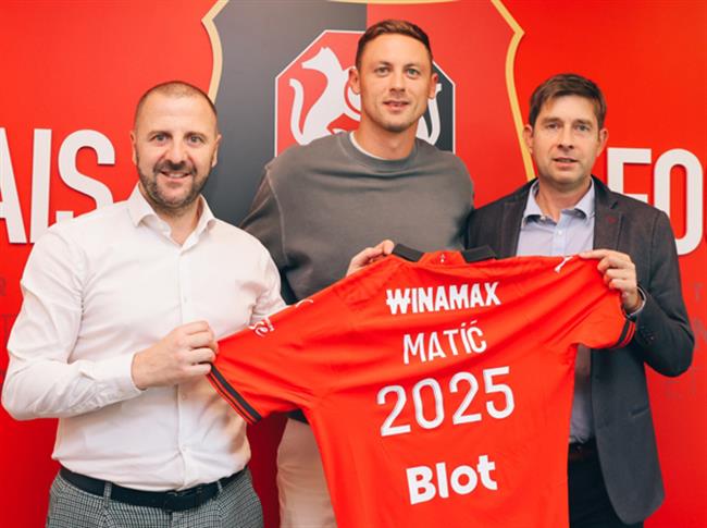 Cựu cầu thủ MU Tiền vệ Matic rời Roma để gia nhập Rennes