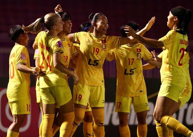 CLB nữ TP.HCM lọt vào vòng tứ kết AFC Women's Champions League